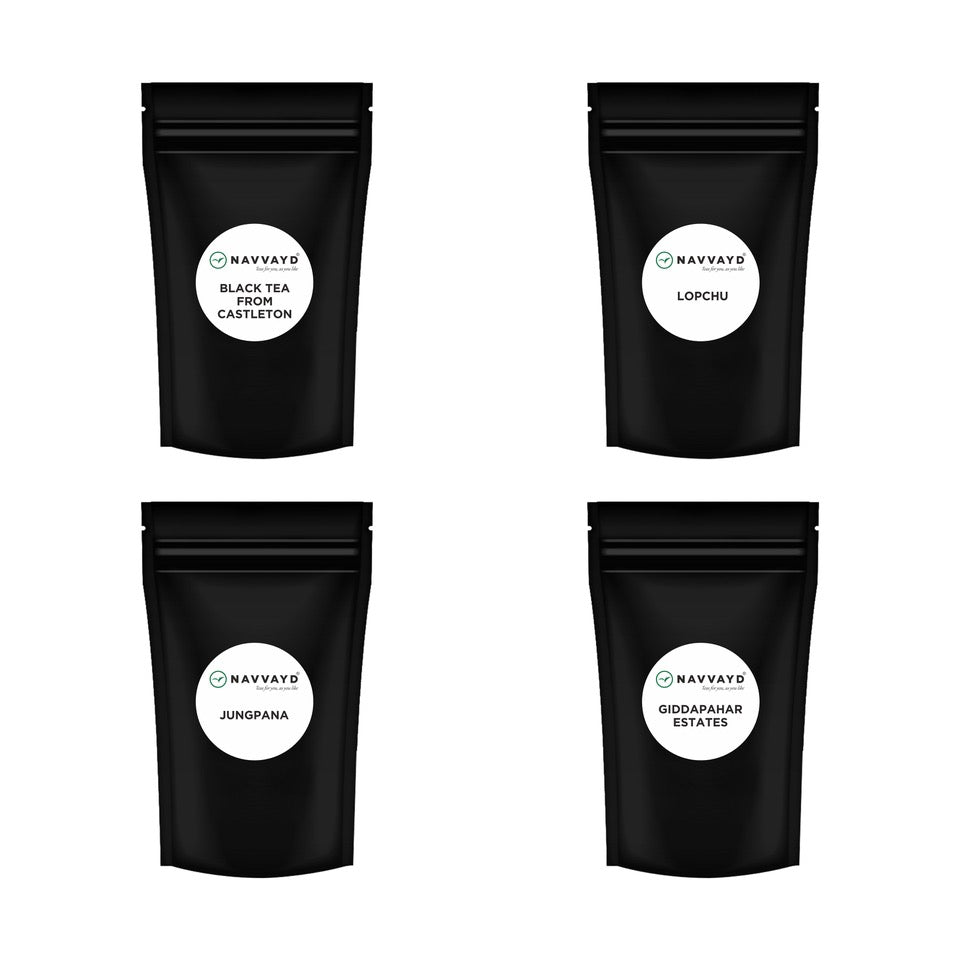 Darjeeling Tea Combo - Pack of 4 - 25 gm Each – Navvayd